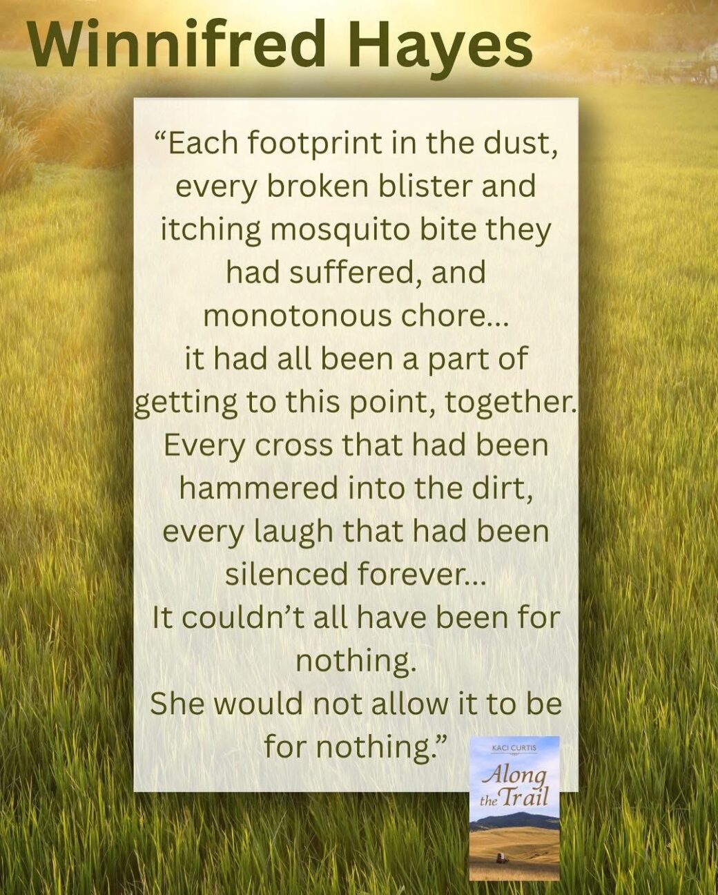 Meet Kaci Curtis | Sheila Kell